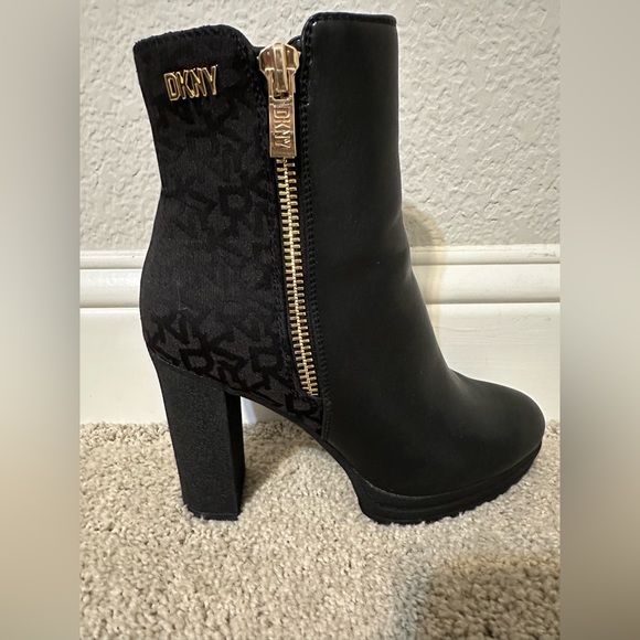 Dkny | Shoes | Dkny Black Sexy Womens High Heeled Boots | Poshmark